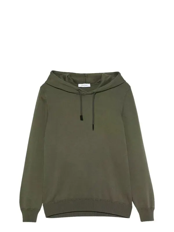 GRAN SASSO Hooded Cotton Tracksuit - 484 Khaki
