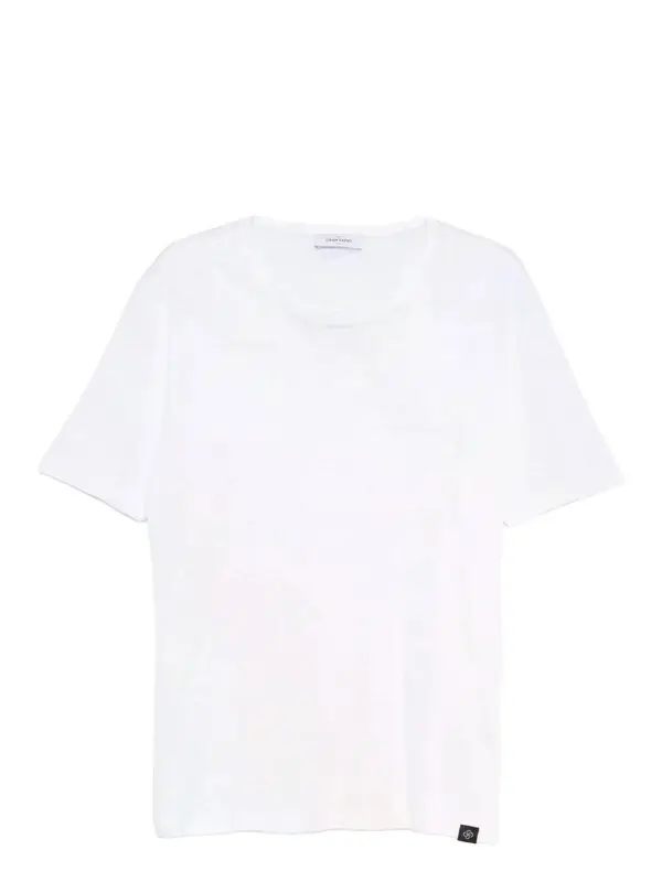 GRAN SASSO Linen T-shirt - White