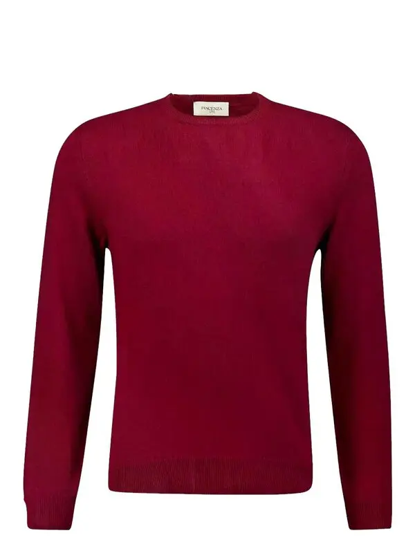 PIACENZA CASHMERE 1733 Cashmere Crew-neck Sweater - Red