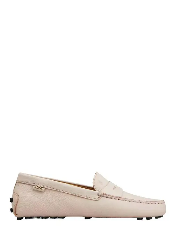 TOD'S Leather Loafers - Pink
