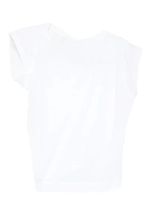 3.1 Phillip Lim Draped T-shirt - White