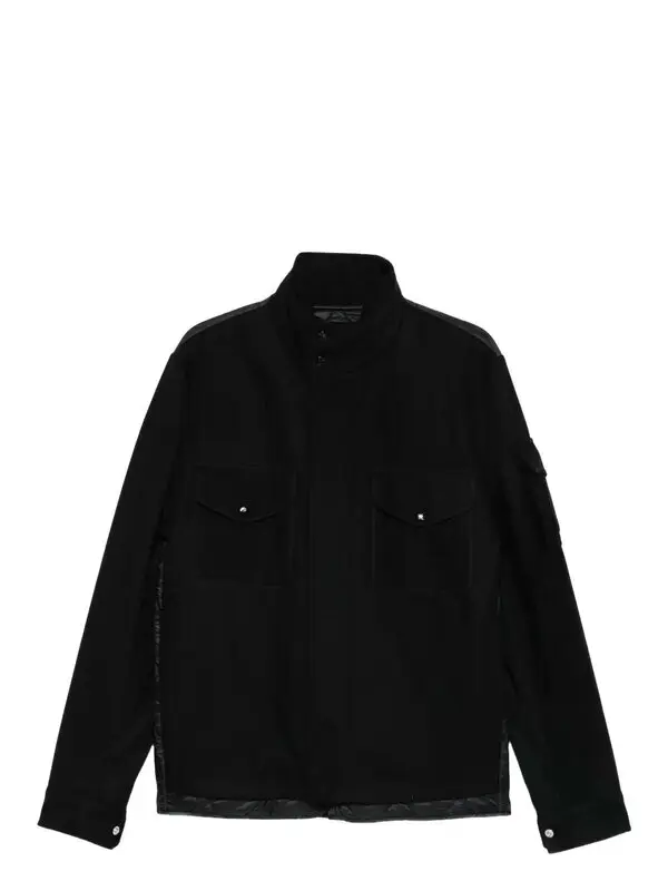 Moncler Flap-pocket Quilted Jacket - Black