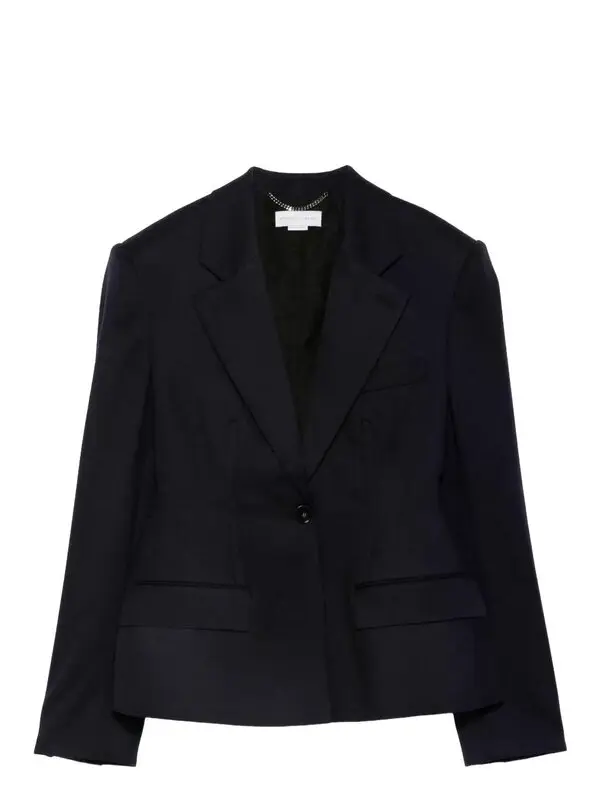 Stella McCartney Single-button Tailored Blazer - Blue