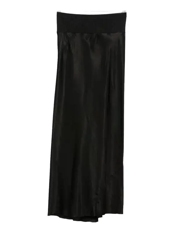 Rick Owens Bias-cut Skirt - Black