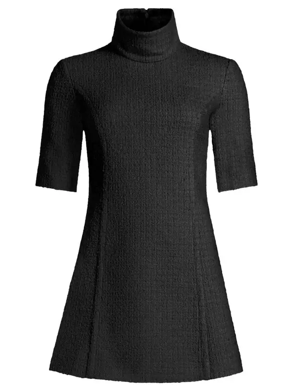 Patou A-line Mini Dress - Black