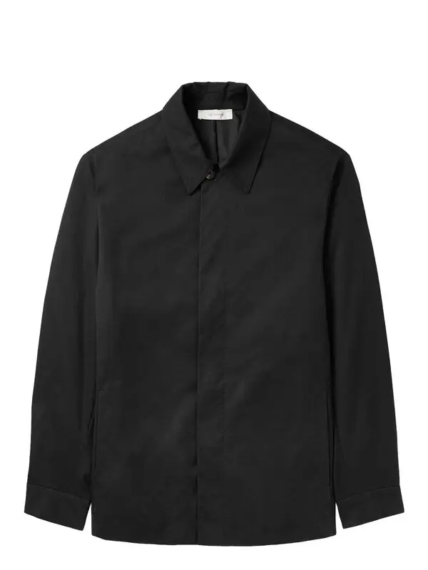 UMIT BENAN Romeo Cotton-blend Jacket - Black