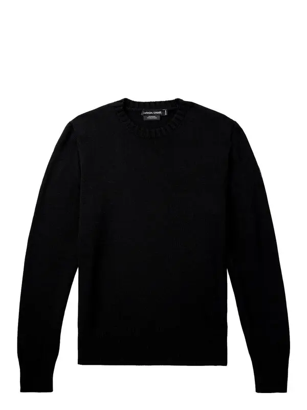 Canada Goose Rosseau Wool Sweater - Black