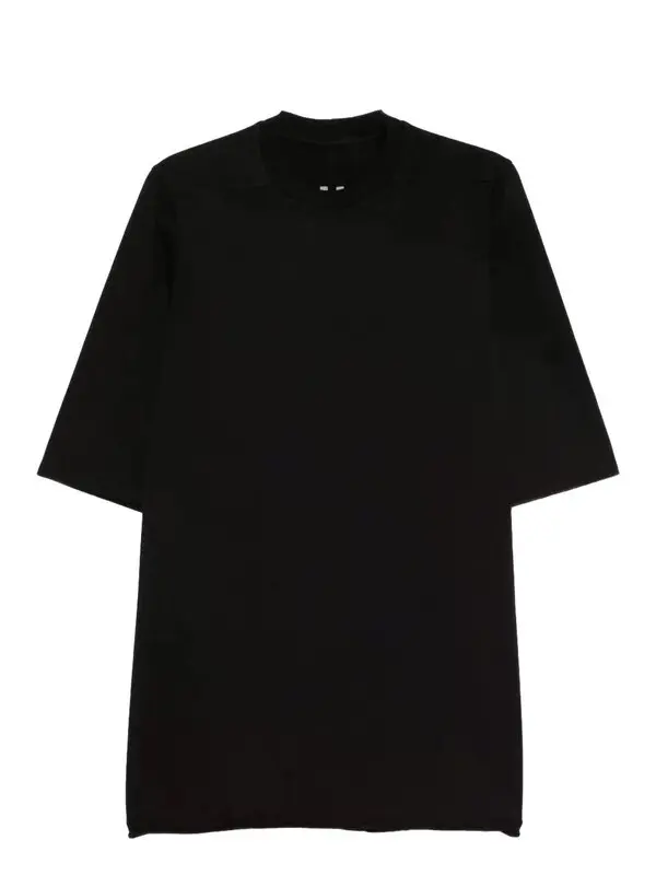 Rick Owens Short-sleeve Organic-cotton T-shirt - Black
