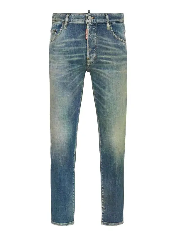 Dsquared2 Sandy Wash Skater Jeans - Blue