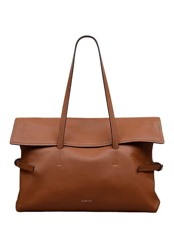 RADLEY Fleet Street Flapover Shoulder Bag - Toffee