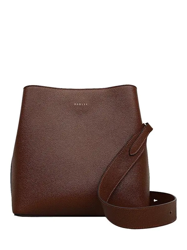 RADLEY Dukes Place Textured Crossbody Bag - Chocolate