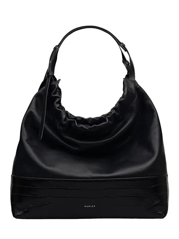 RADLEY The Portobello Drawstring Shoulder Bag - Black