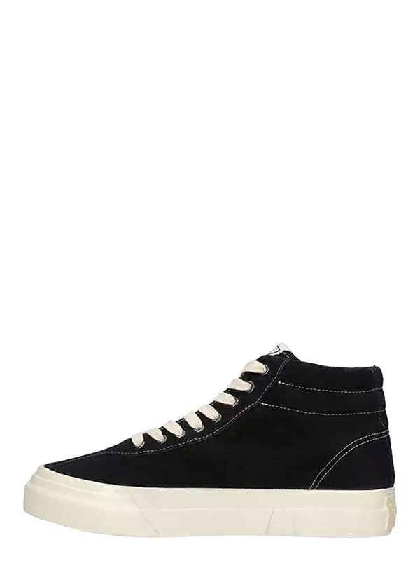 S.W.C STEPNEY WORKERS CLUB Suede High-top Trainers - Black