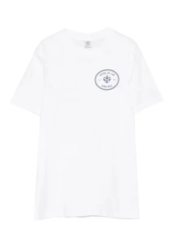 SPORTY & RICH Eden-roc Logo T-shirt - White