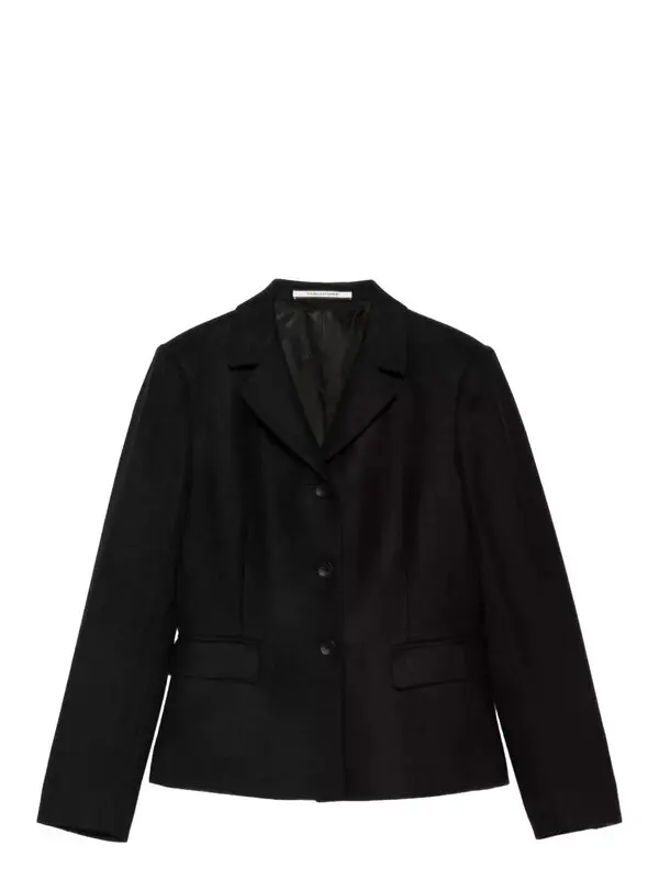 Tagliatore Three-button Wool Jacket - Black