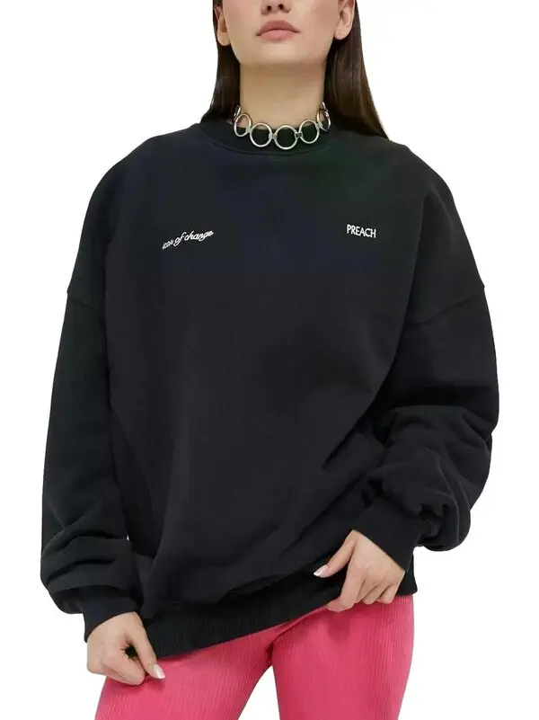 PREACH Long-sleeve Sweatshirt - Black