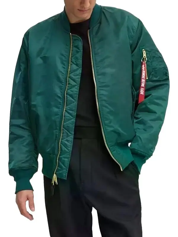 Alpha Industries Padded Bomber Jacket - Green