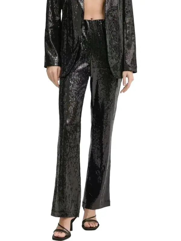BRUUNS BAZAAR Daphnebbbriana Sequin Trousers - Black