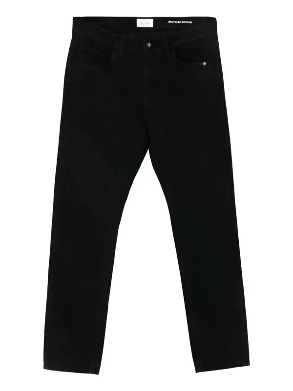 AMISH Classic Five-pocket Jeans - Black