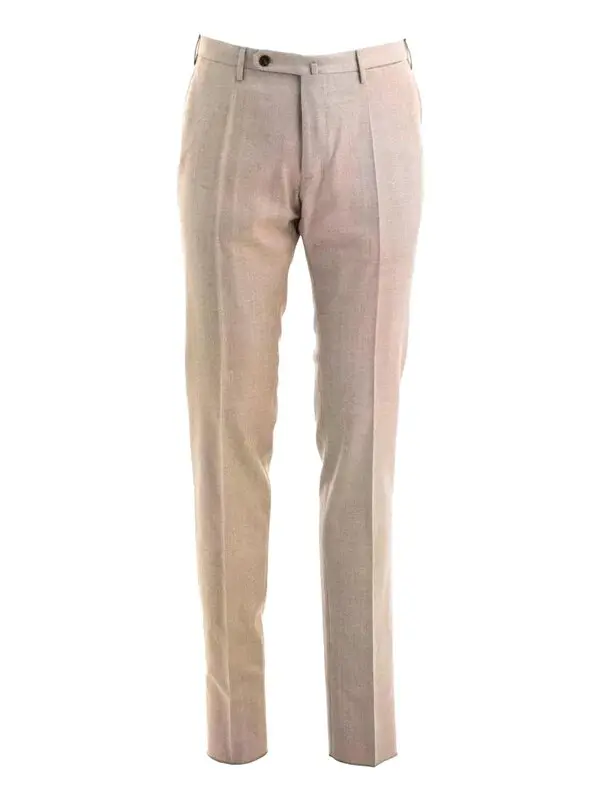 Incotex Straight-leg Pleated Trousers - Neutrals