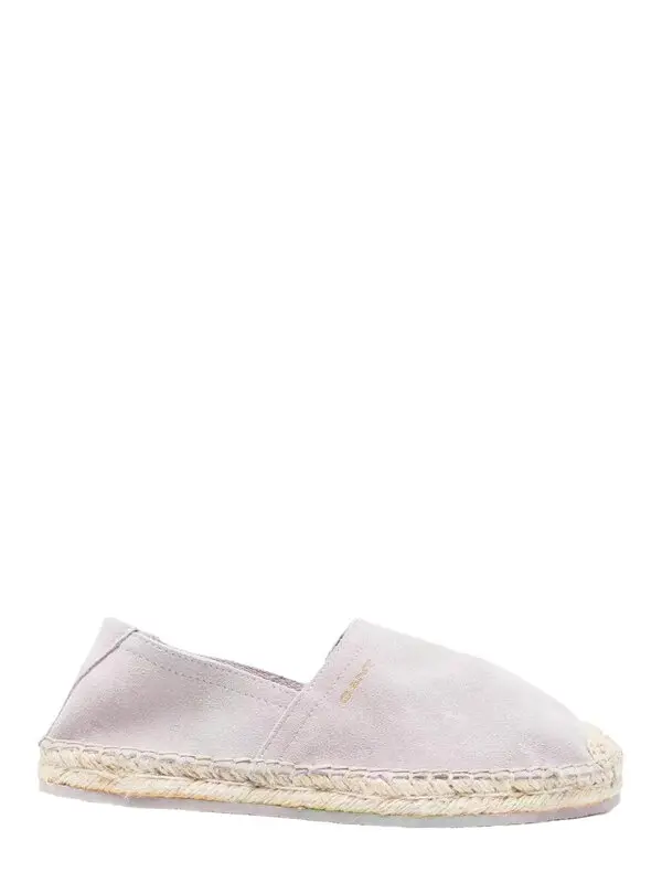 Gant Suede Flat Espadrilles - Purple