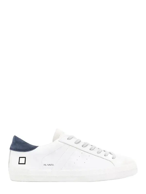 D.a.t.e. Hill Low Suede-panel Leather Sneakers - White