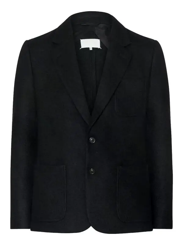 MAISON MARGIELA Two-pocket Wool Blazer - Black