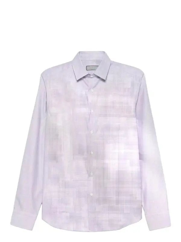 Canali Cotton Shirt - Purple