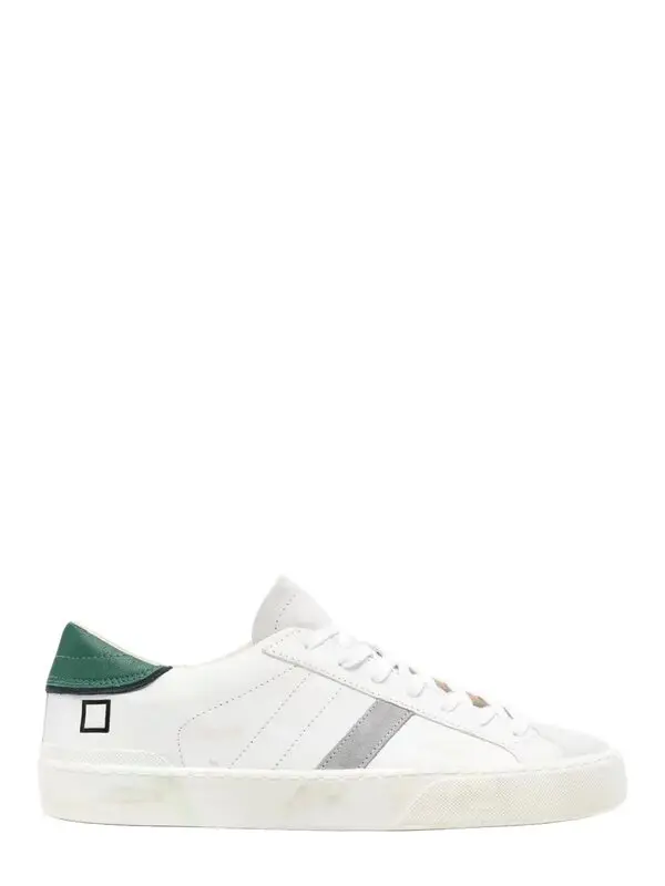 D.a.t.e. Hill Low Leather-panel Sneakers - White