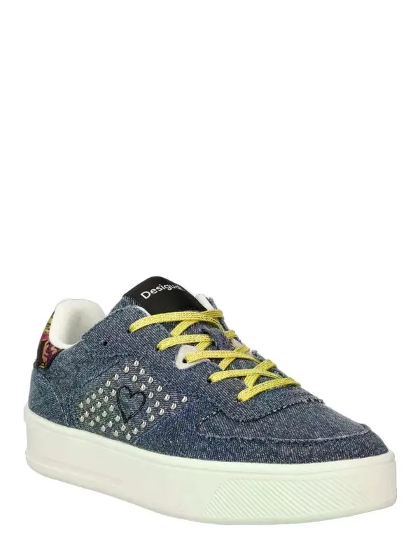 Desigual Denim Sneakers - Blue