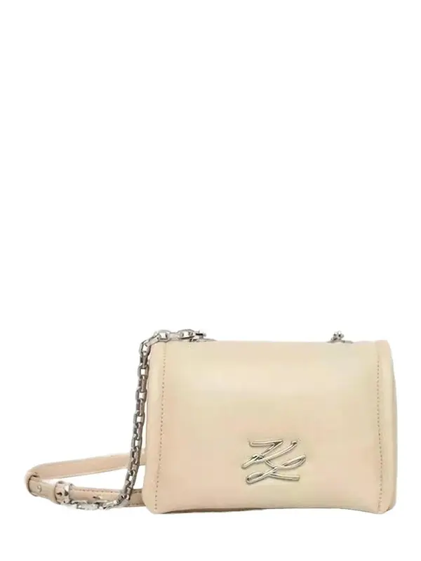 Karl Lagerfeld K/autograph Chain-strap Flap Bag - Neutrals