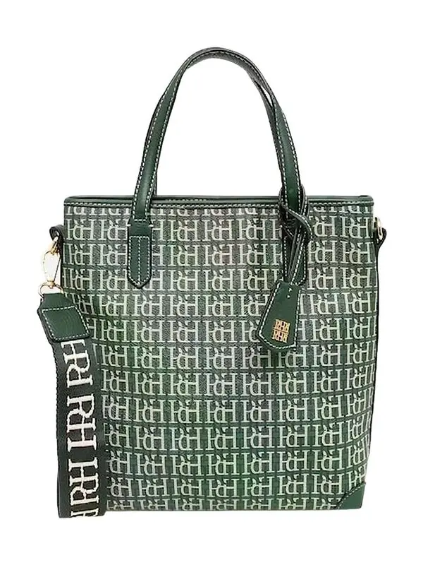 PEDRO DEL HIERRO Monogram-pattern Tote Bag - Green