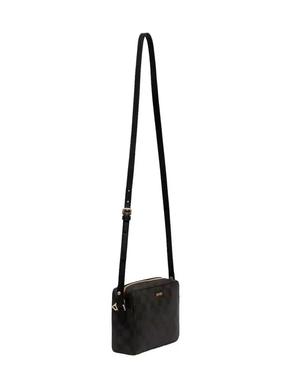 JOOP! Check-pattern Crossbody Bag - Brown