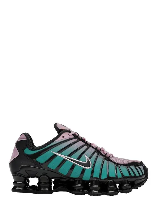 Nike Shox Tl Fade Sneakers - Light Arctic Pink/off Noir/neptune Green