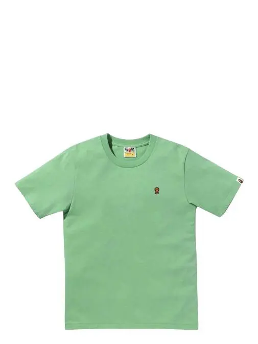 A BATHING APE Baby Milo One Point Tee Shirt - Green
