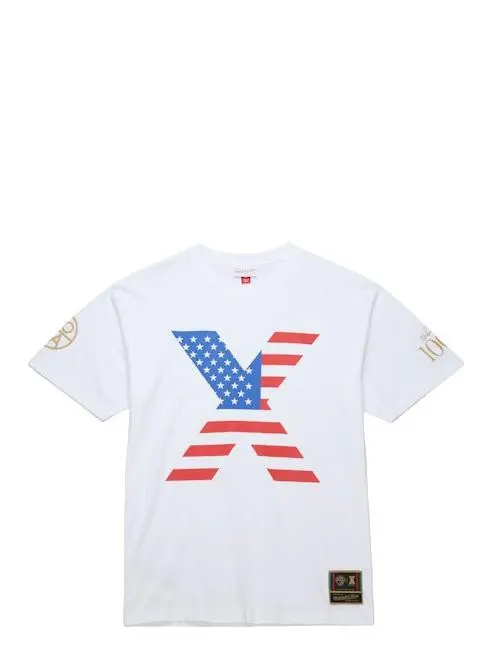 Mitchell & Ness X Fanatics Fest X Malcolm X X Spike Lee T-shirt - White