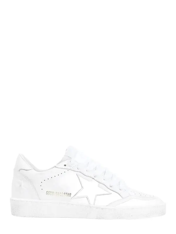 GOLDEN GOOSE Ball Star Sneakers - Optic White