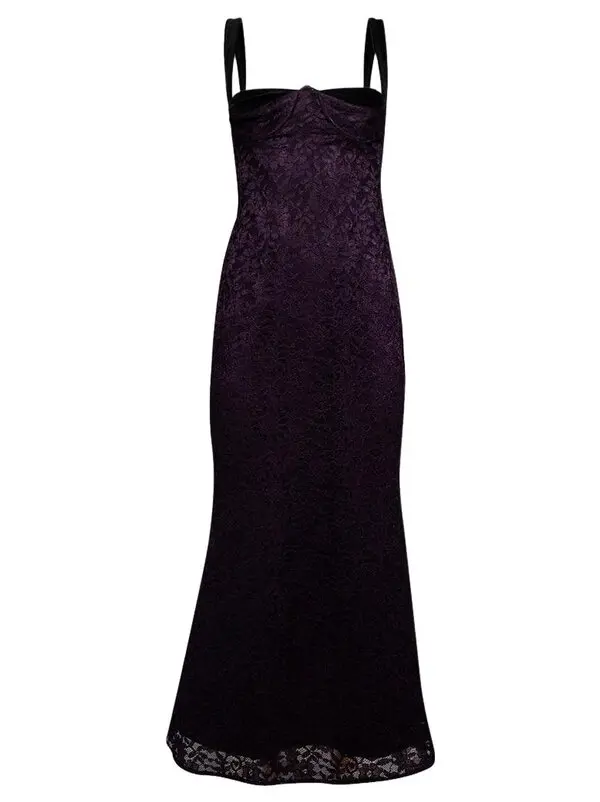 Florence & Fortitude Channing Lace Dress - Purple