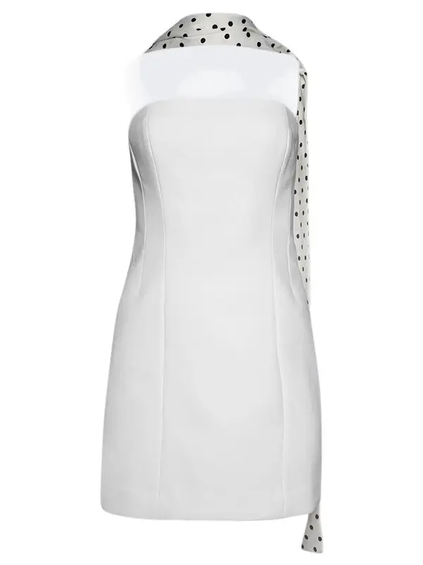 Florence & Fortitude Loren Mini Dress - Off White