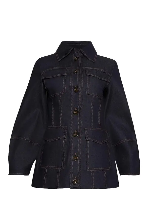 Florence & Fortitude Florence Denim Jacket - Indigo