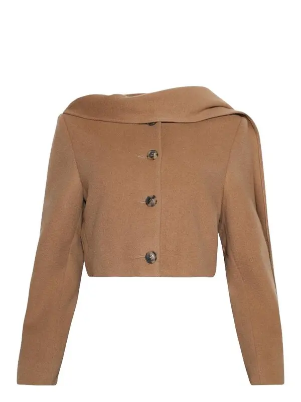 Florence & Fortitude Blair Wool Jacket - Tan