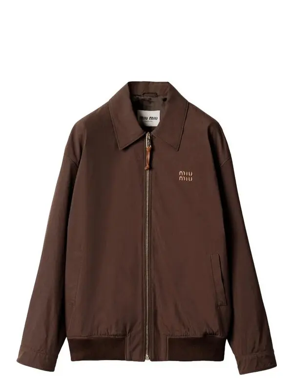Miu Miu Panama Jacket - Brown