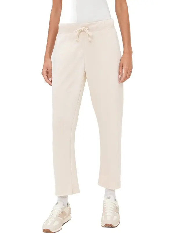 PERFECTWHITETEE Jamaica Beach Fleece Pants - Sugar