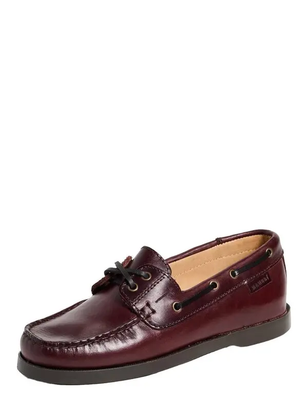 Manebí Tank Boat Shoes - Burgundy