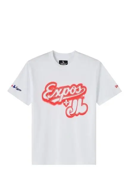 OVO X New Era Mlb Montreal Expos T-shirt - White