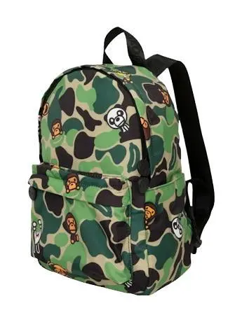 A BATHING APE Baby Milo Mini I Backpack - Green
