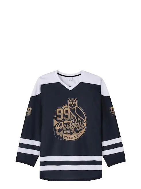 OVO X Wayne Gretzky Hockey School Jersey - Black