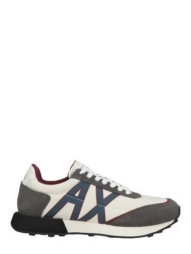 Armani Exchange Ivory Low-top Sneakers - White