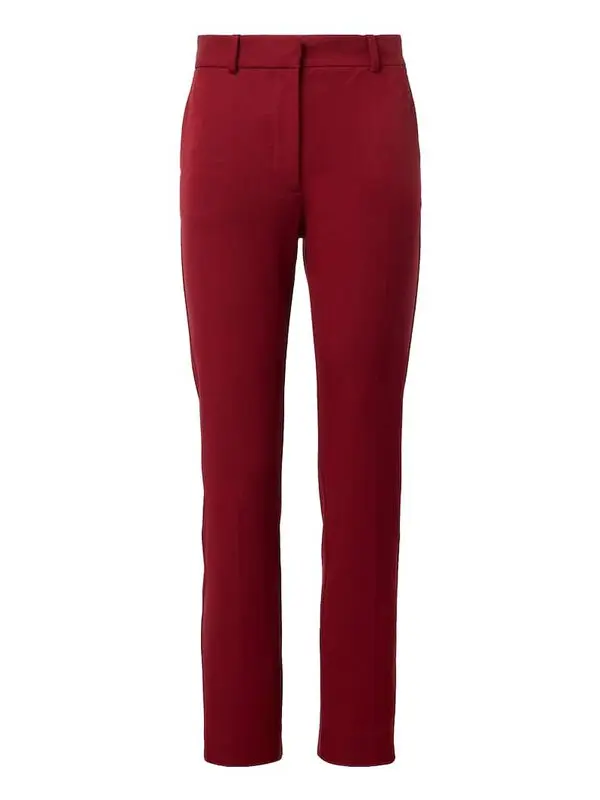 JOSEPH Coleman Slim Pants - Red