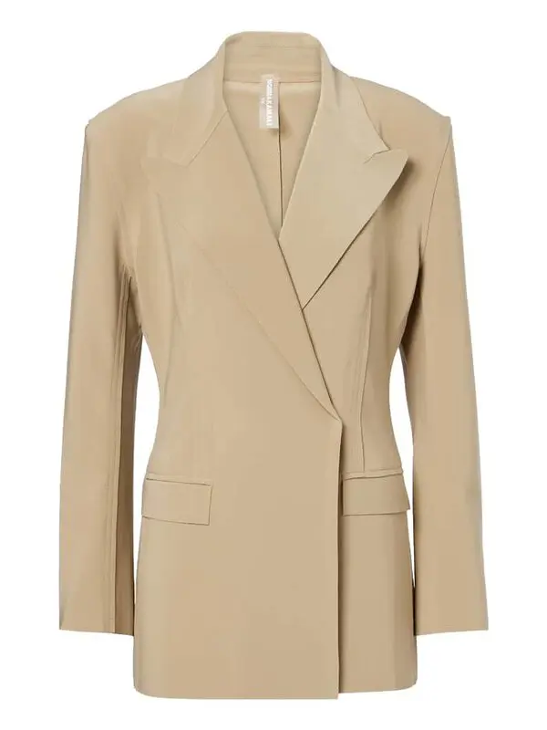 Norma Kamali Double-breasted Jacket - Beige